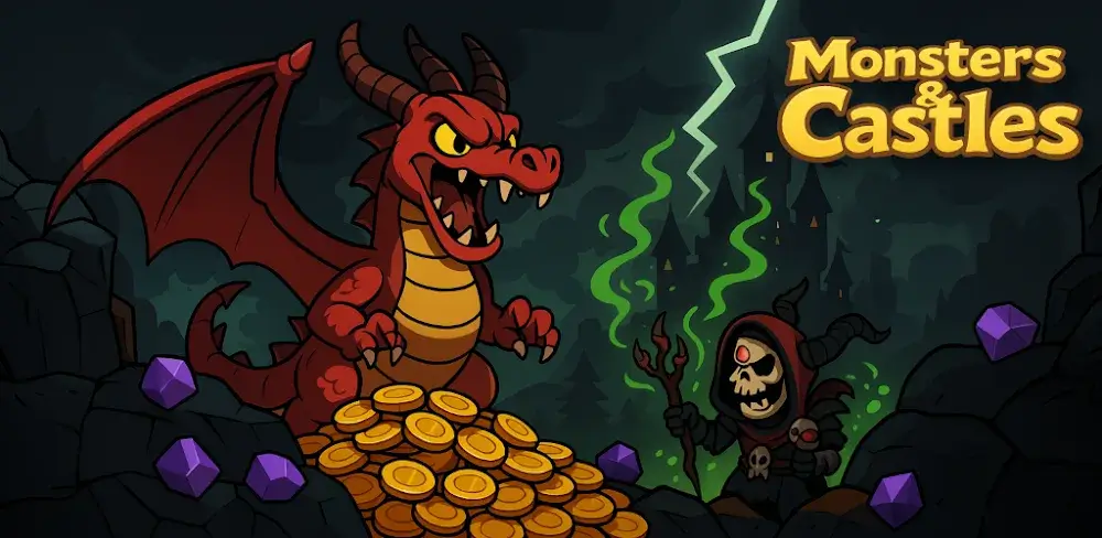 Monsters & Castles: Idle Crush v1.0.8 MOD APK (Menu, Unlimited Gold ...