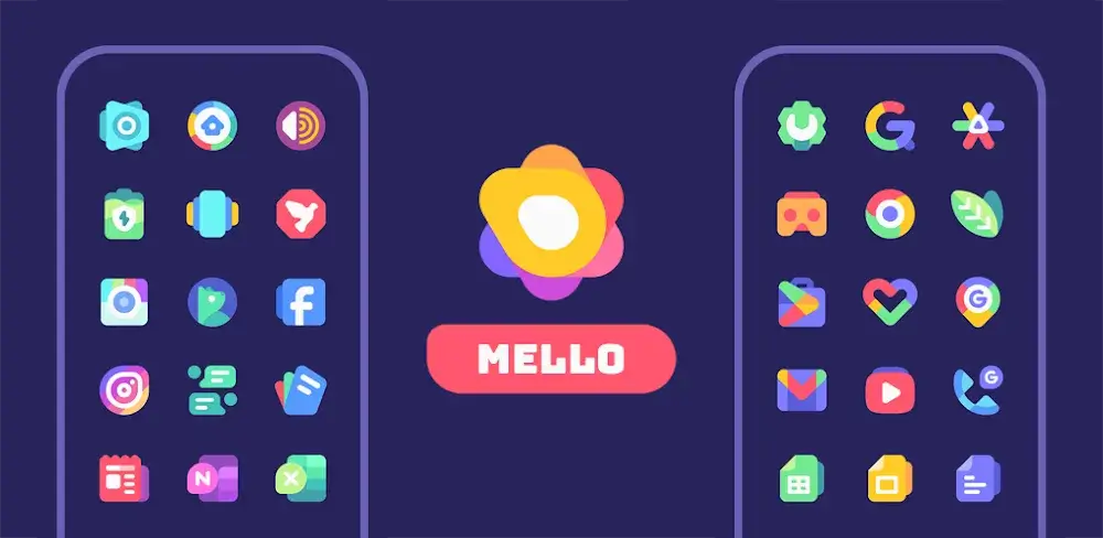 Mello Icon Pack v1.6.1 APK (Full Version) Download