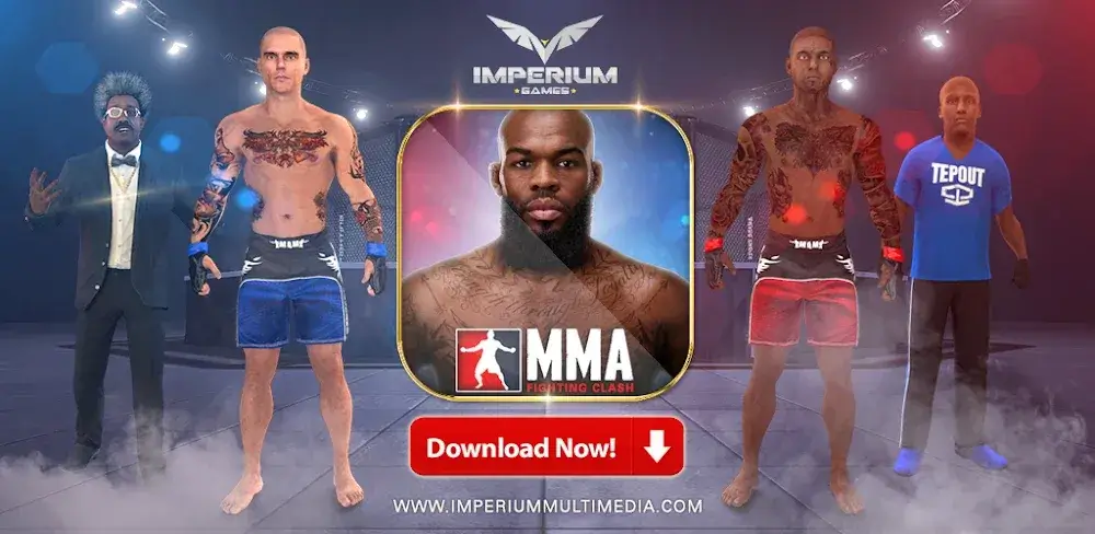 MMA Fighting Clash v2.2.8 MOD APK (Free Purchase) Download