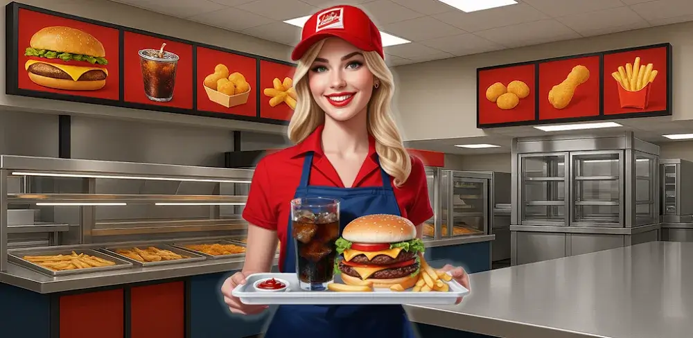 My Burger House Simulator v1.0.27 MOD APK (Menu, Unlimited Speed Up, Unlock All, Remove Ads ...