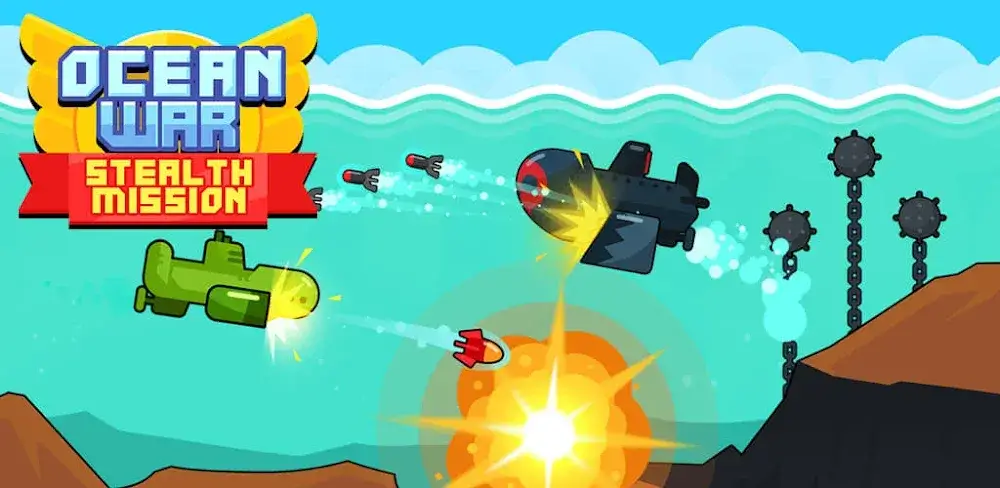 Ocean War-Stealth Mission v1.5.9 MOD APK (Menu, Increased Gold) Download