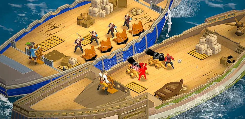Pirate Ships v1.42.1 MOD APK (Menu, One Hit, God Mode) Download