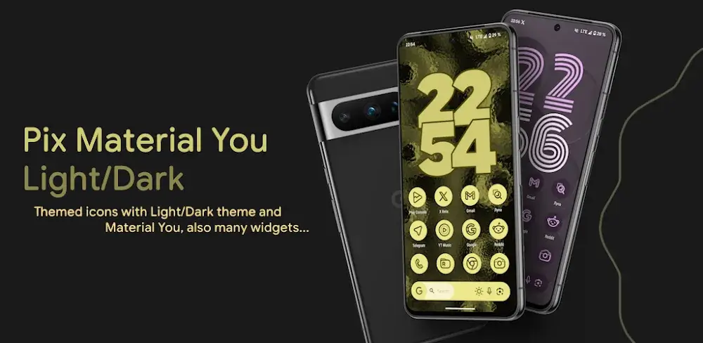 Pix Material You Light/Dark v5.3.9.Build APK (Full Version) Download