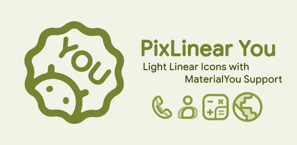 PixLinear You Icon Pack v1.7 APK (Full Version) Download