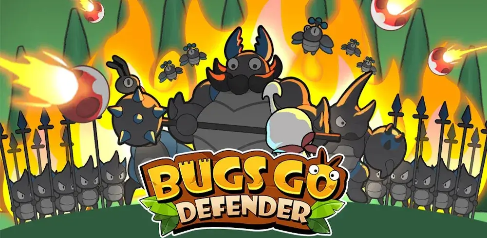 Bugs Go: Defender v0.1.1121 MOD APK (Menu, Game Speed) Download