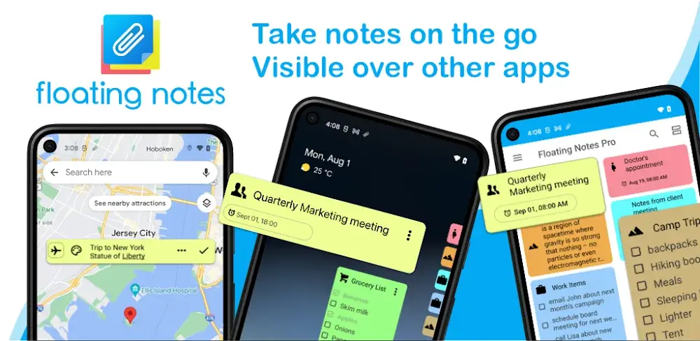 Floating Notes v3.51.1 MOD APK (Premium Unlocked) Download