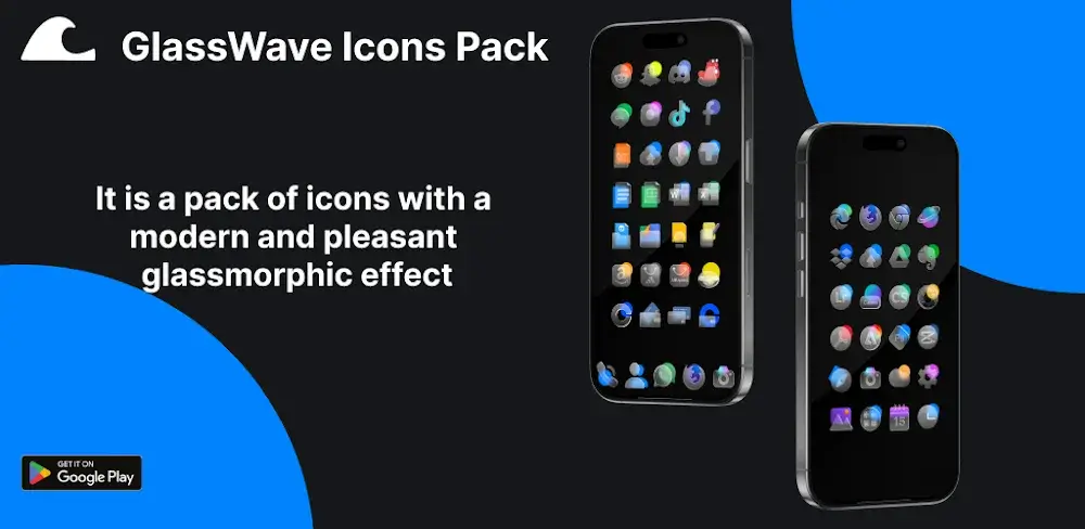 GlassWave Icons Pack v3.1 APK (Full Version) Download