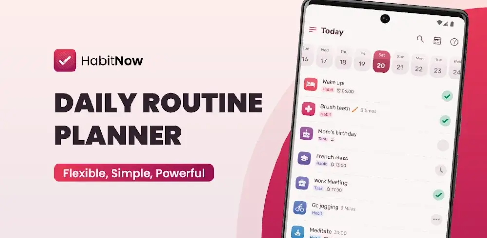 HabitNow Daily Routine Planner v2.5.3f MOD APK (Premium Unlocked) Download
