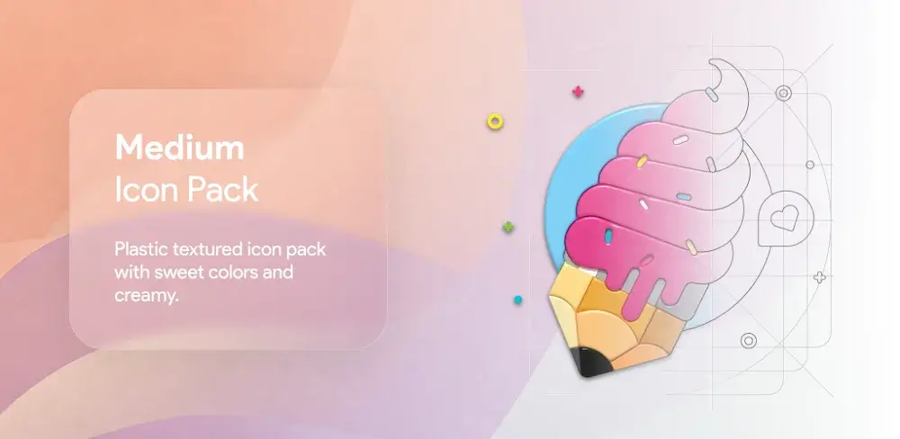 Medium Icon Pack v3.3.42 APK (Full Version) Download