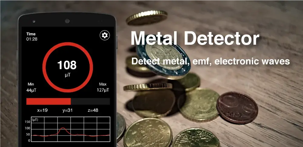 Metals Detector v7.0 MOD APK (Premium Unlocked) Download