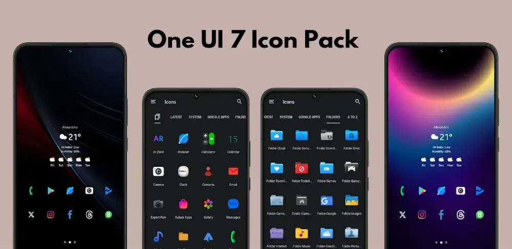 One UI 7 Icon Pack v2.2 APK (Full Version) Download