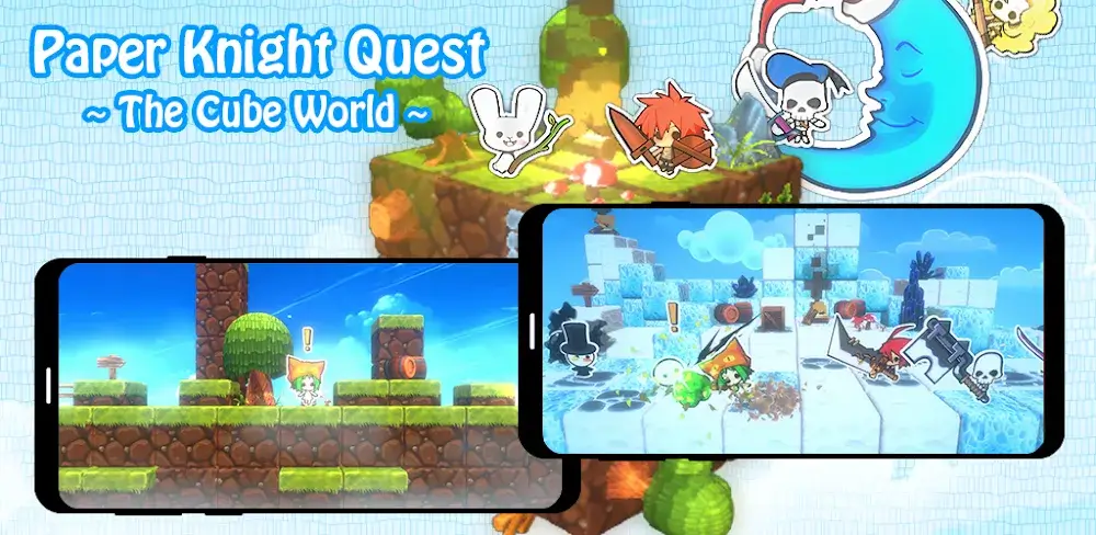 Paper Knight Quest v1.7.4 MOD APK (Menu, Damage & Defense Multiplier ...