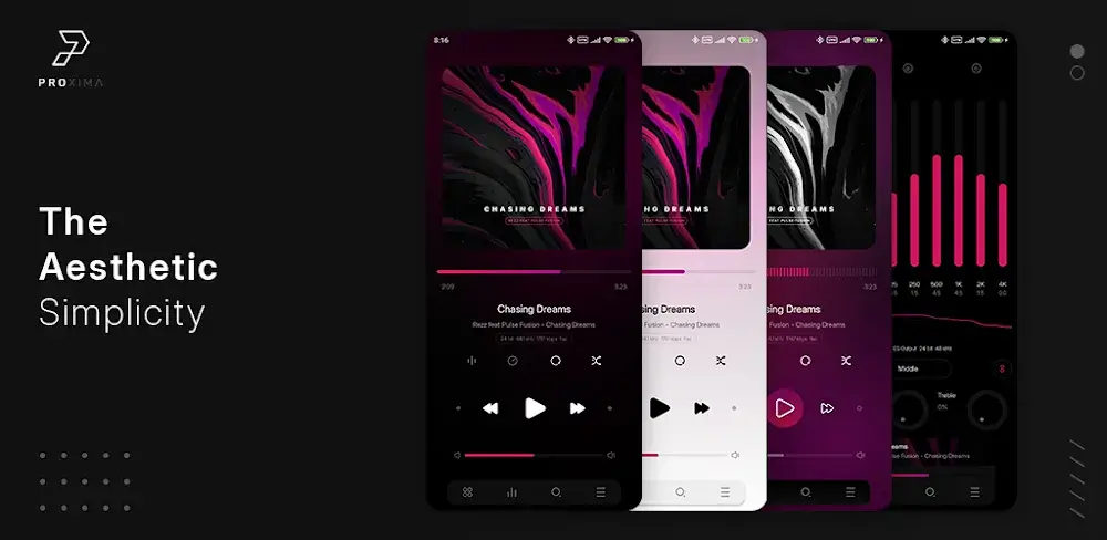 Proxima - Poweramp Skin v2.5.8 APK (Full Version) Download
