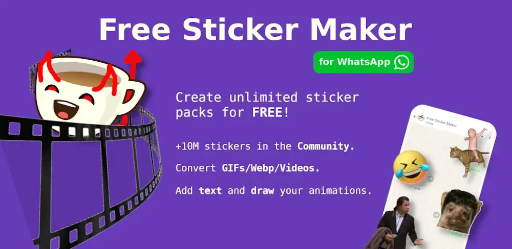 Animated Sticker Maker v1.48-minApi24 MOD APK (Premium Unlocked) Download