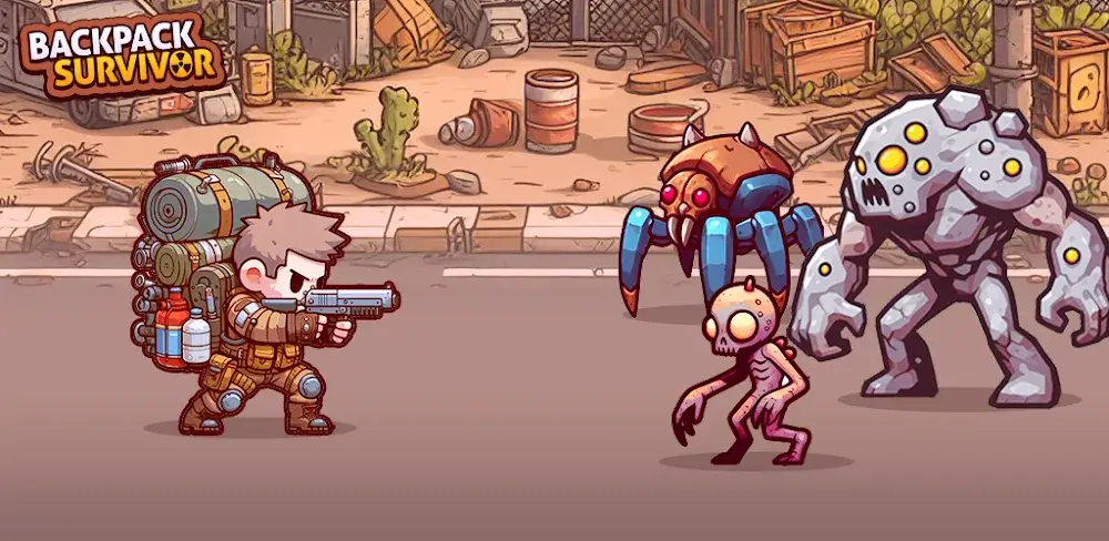 Backpack Survivor: Idle RPG v0.0.6 MOD APK (Menu, Damage, EXP ...