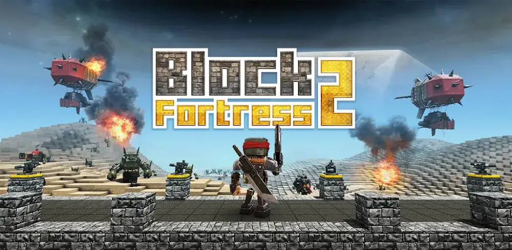 Block Fortress 2 v1.00.26 MOD APK (Unlimited Money) Download