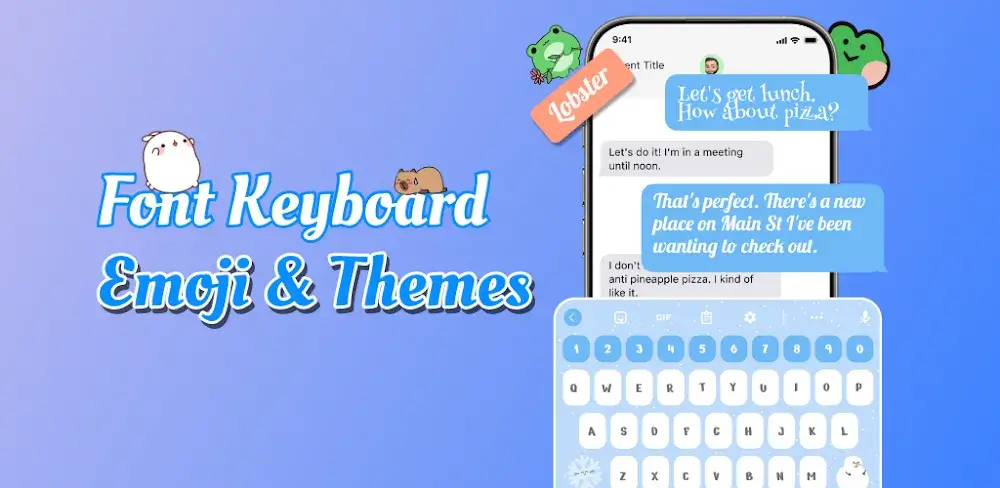 Emoji Font Keyboard & Themes v63 MOD APK (Premium Unlocked) Download