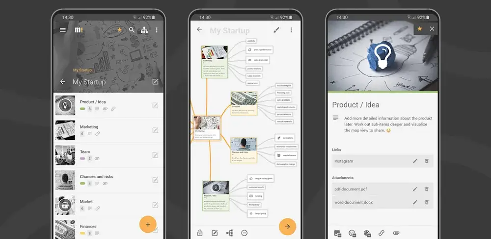 Mindz - Mind Map & Lists Pro v1.4.23 APK (Full Version) Download