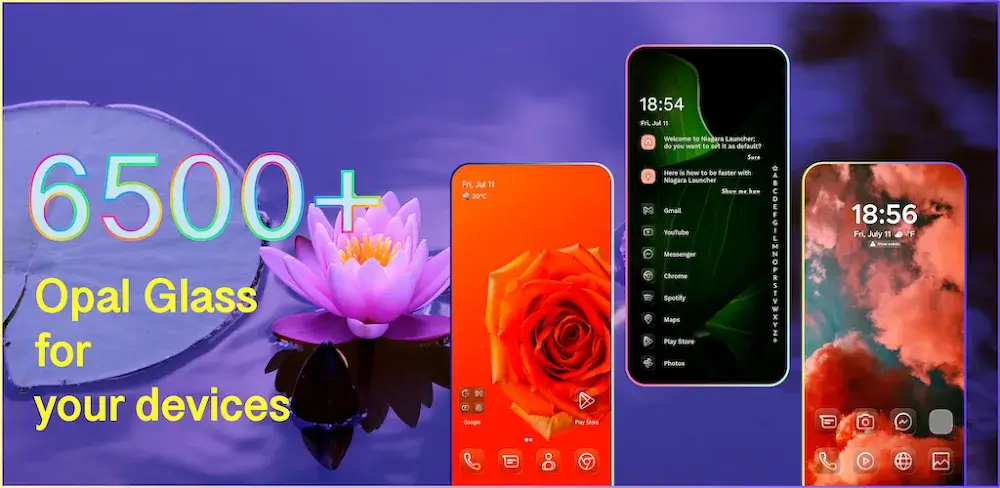 Opal Glass Icon - Pro Pack v3.21.1 (Full Version) Download