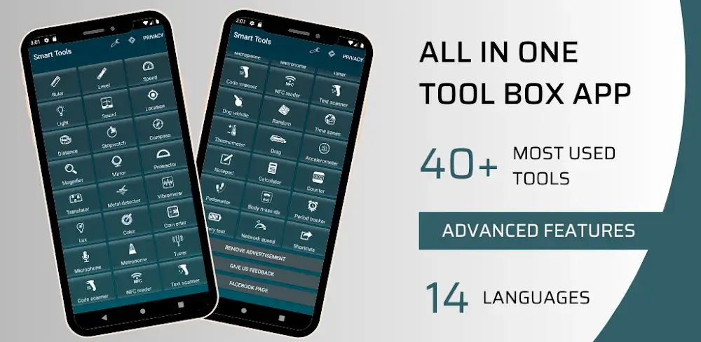Smart Tools - All In One v21.2 MOD APK (Premium Unlocked) Download