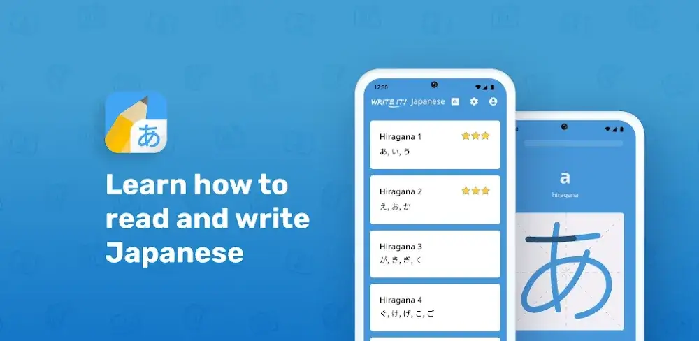 Write It! Japanese v4.6.4 MOD APK (Premium Unlocked) Download