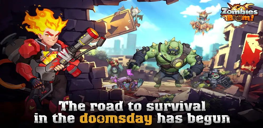 Zombies Boom v1.62 MOD APK (Menu, Unlimited Skills) Download