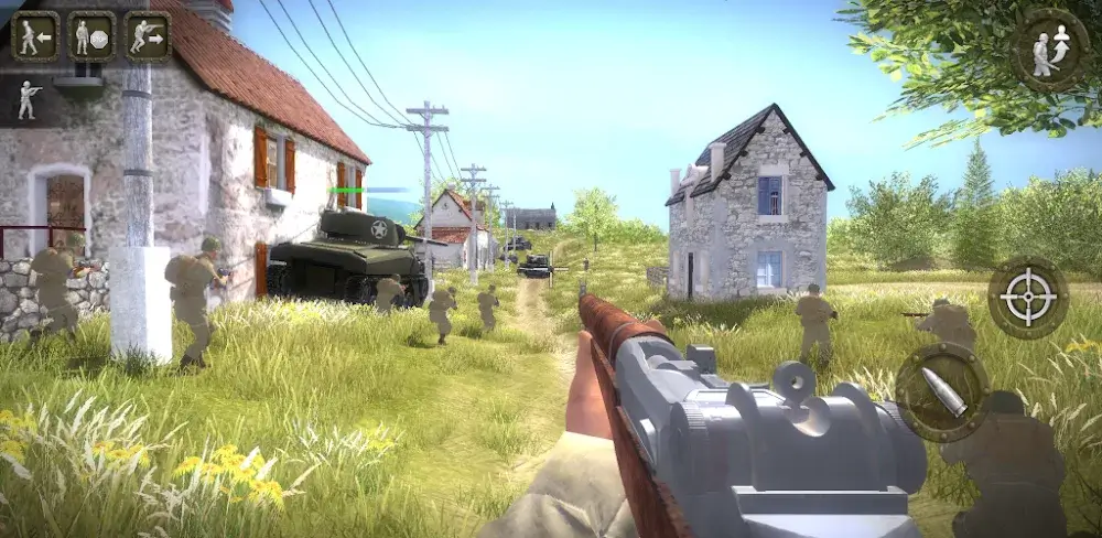 Battlefront Europe: WW2 Heroes v1.13 MOD APK (Unlimited Money) Download