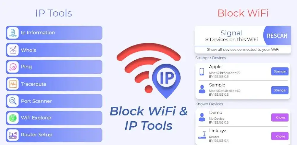 Block WiFi & IP Tools v1.6 MOD APK (Premium Unlocked) Download