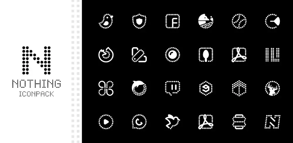 Nothing Icon Pack v3.8.2 APK (Full Version) Download