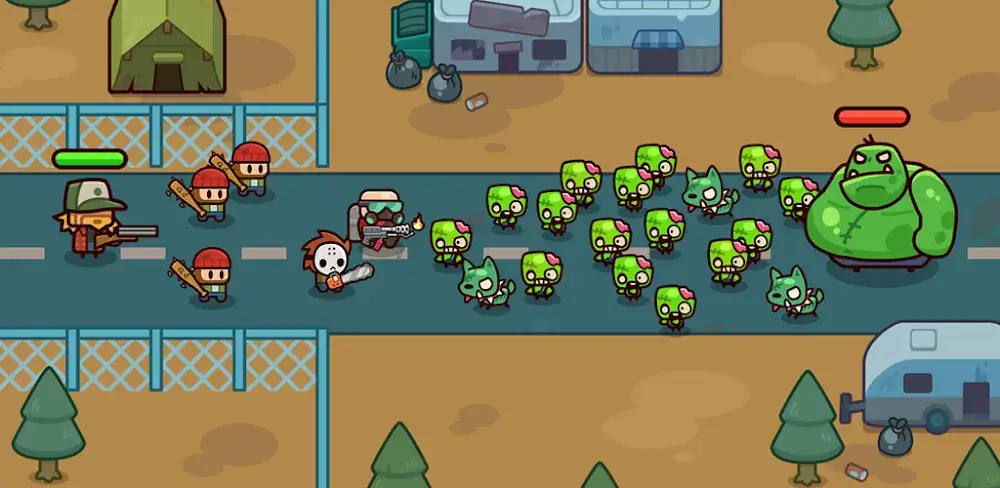 Evolution War : Zombie Defense v1.1.2 MOD APK (Unlimited Food, High ...