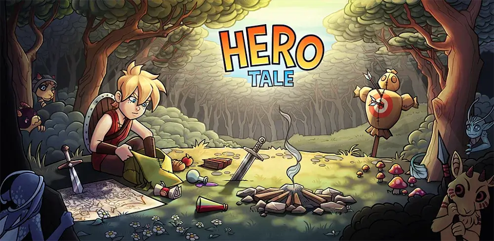 Hero Tale - Idle RPG v1.4.18 MOD APK (Menu, Free Shopping) Download