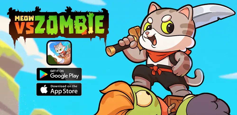 Meow vs Zombie v1.0.5 MOD APK (Menu, High EXP Drop, Speed Multiplier ...