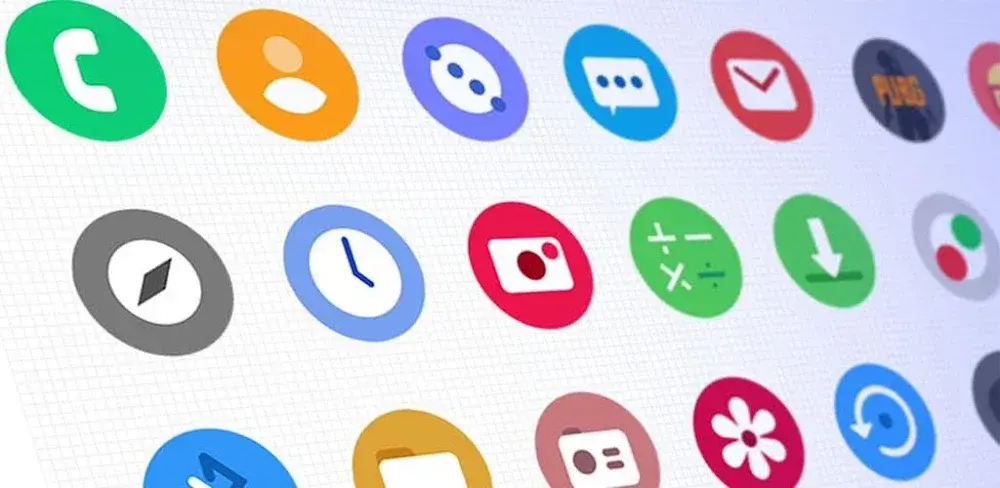 OneUI Circle Icon Pack v6.8 APK (Full Version) Download