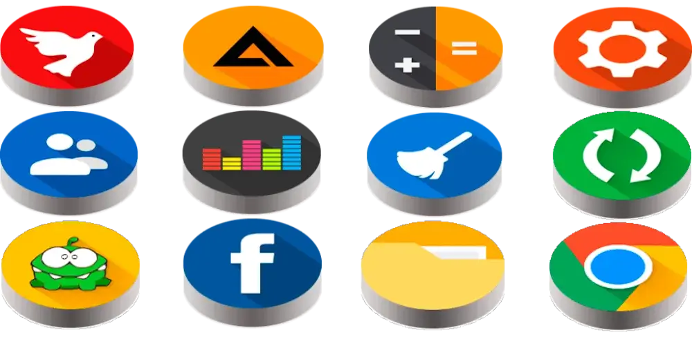 Pixel Pie 3D - Icon Pack v7.4 APK (Full Version) Download
