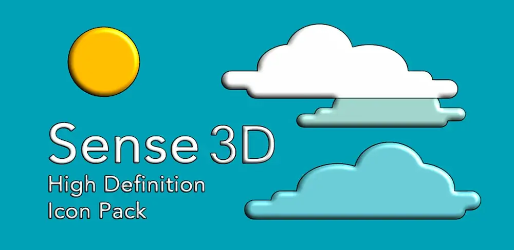 Sense 3D - Icon Pack v3.8 APK (Full Version) Download