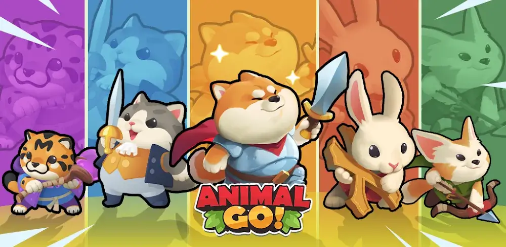 Animal Go! Idle RPG Games v0.1.4 MOD APK (Menu, High Rewards, Rage Bar ...