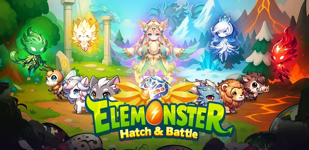 Elemonster : Hatch and Battle v1.1.1 MOD APK (Menu, Free In-App ...