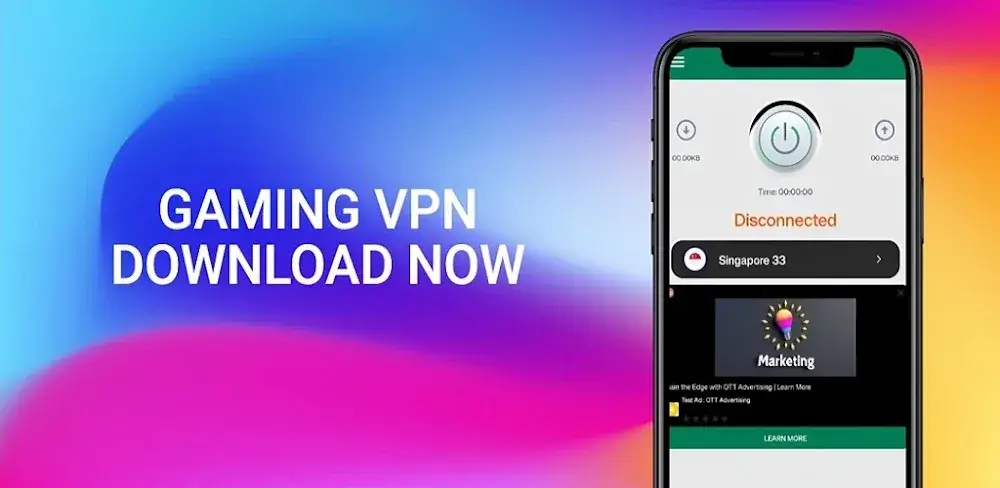 Gaming VPN v50.25 MOD APK (Premium Unlocked) Download