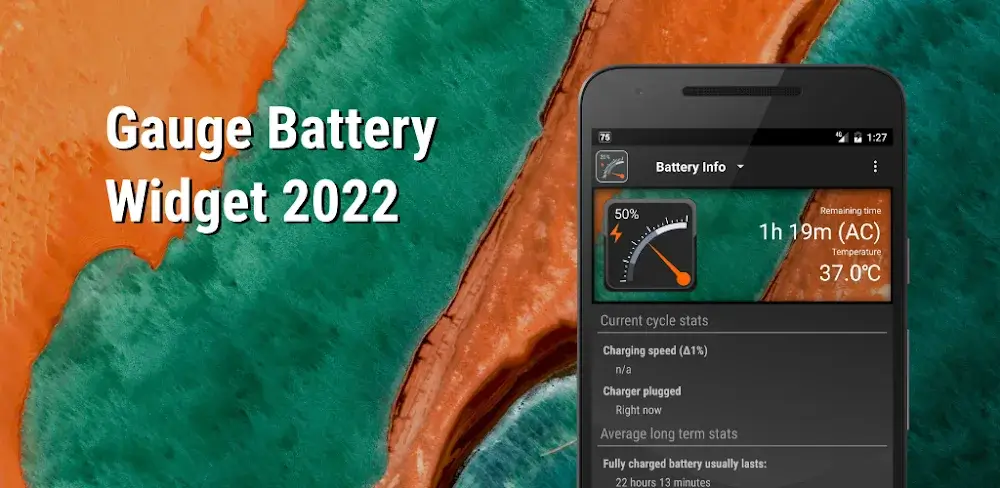 Gauge Battery Widget v7.2.2 MOD APK (Premium Unlocked) Download
