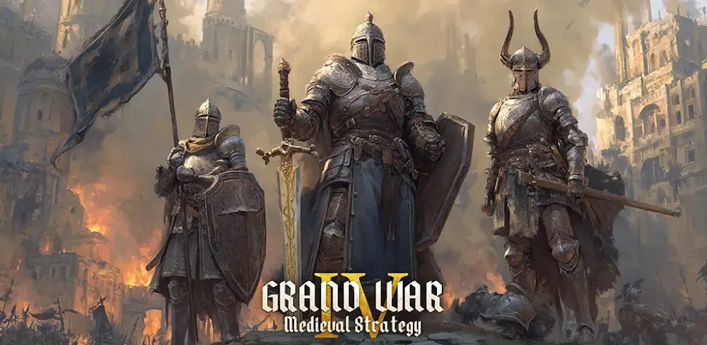 Grand War 4: Medieval Strategy v0.3.67 MOD APK (Free Purchase) Download