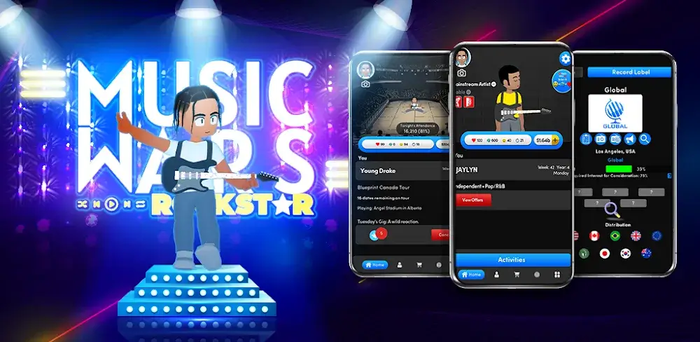 Music Wars v1.5.8 MOD APK (Unlimited Money) Download