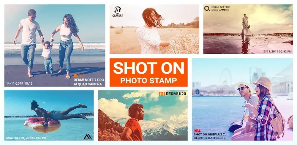 Shot On Stamp Photo Camera v1.6.11 MOD APK (Premium Unlocked) Download