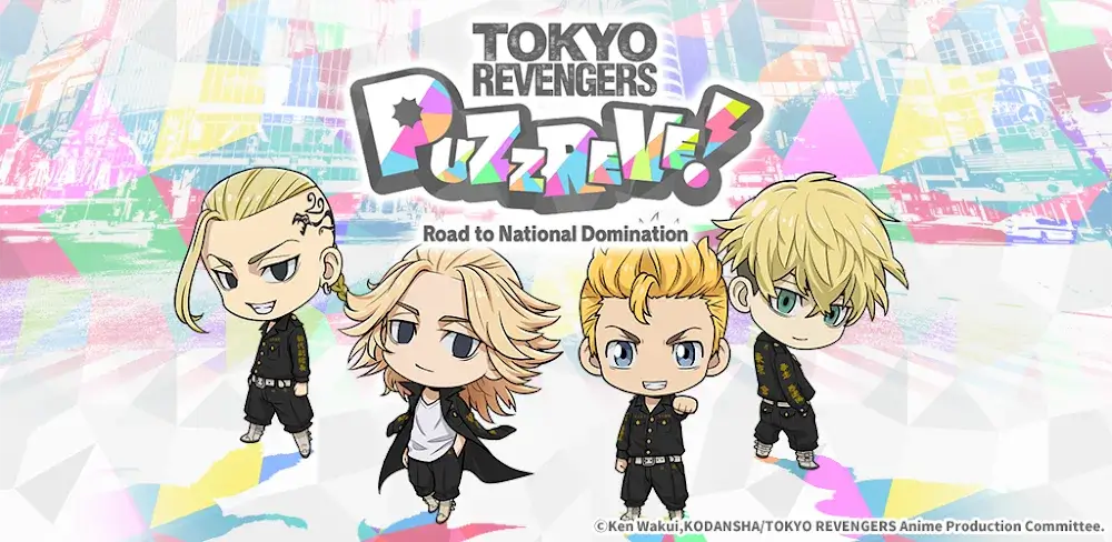Tokyo Revengers PUZZ REVE! v4.0.0 MOD APK (Menu, Auto Clear) Download