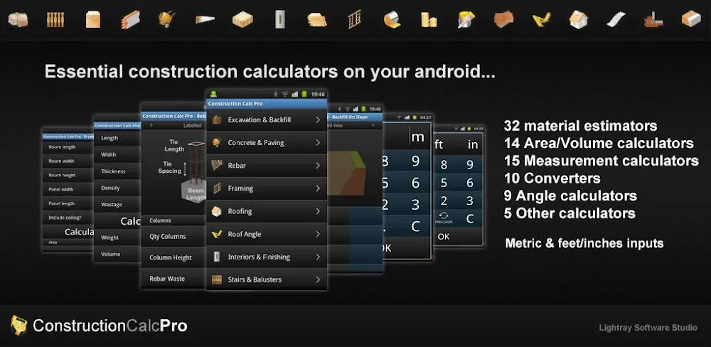 Construction Calculator Pro v7.30 APK (Full Version) Download