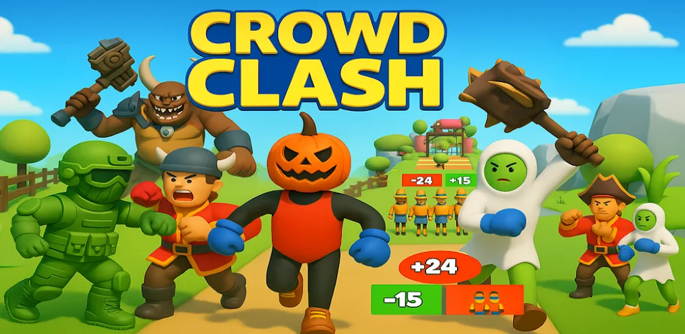 Crowd Clash v2.0 MOD APK (Multiply Spawning x1-50) Download