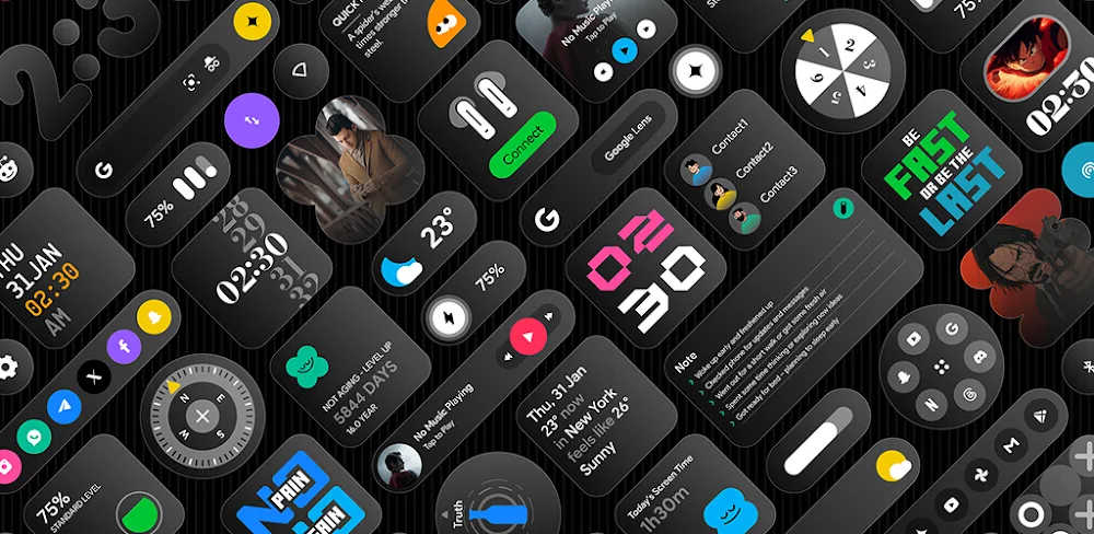Glass Widgets v1.4 APK (Full Version) Download