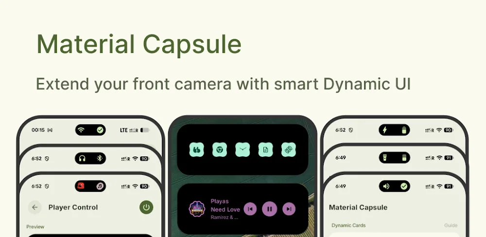Material Capsule: Dynamic UI v5.8 MOD APK (Premium Unlocked) Download