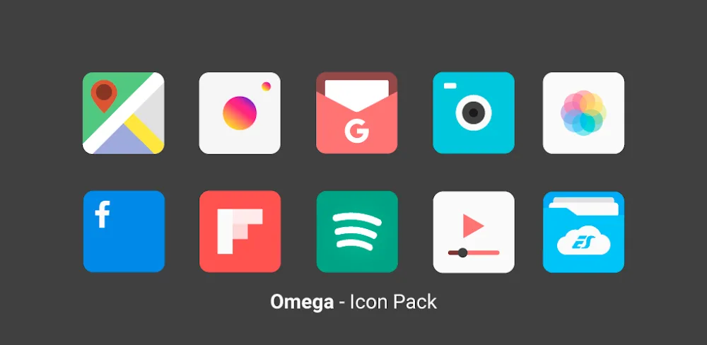 Omega - Icon Pack v6.3 APK (Full Version) Download