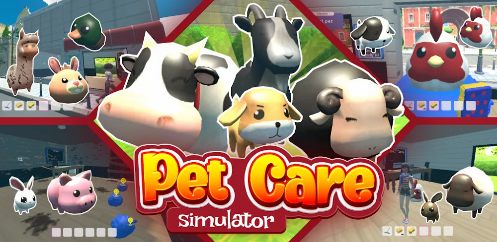 Pet Care Simulator v1.0.4 MOD APK (Unlimited Money) Download