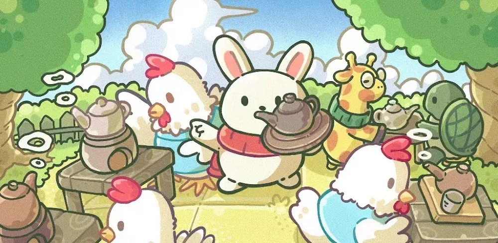 Tsuki Tea House v1.0.26 MOD APK (Unlimited Carrot) Download